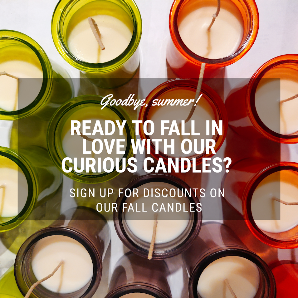 Fall collection - sneak peek – Curious Candles Studio